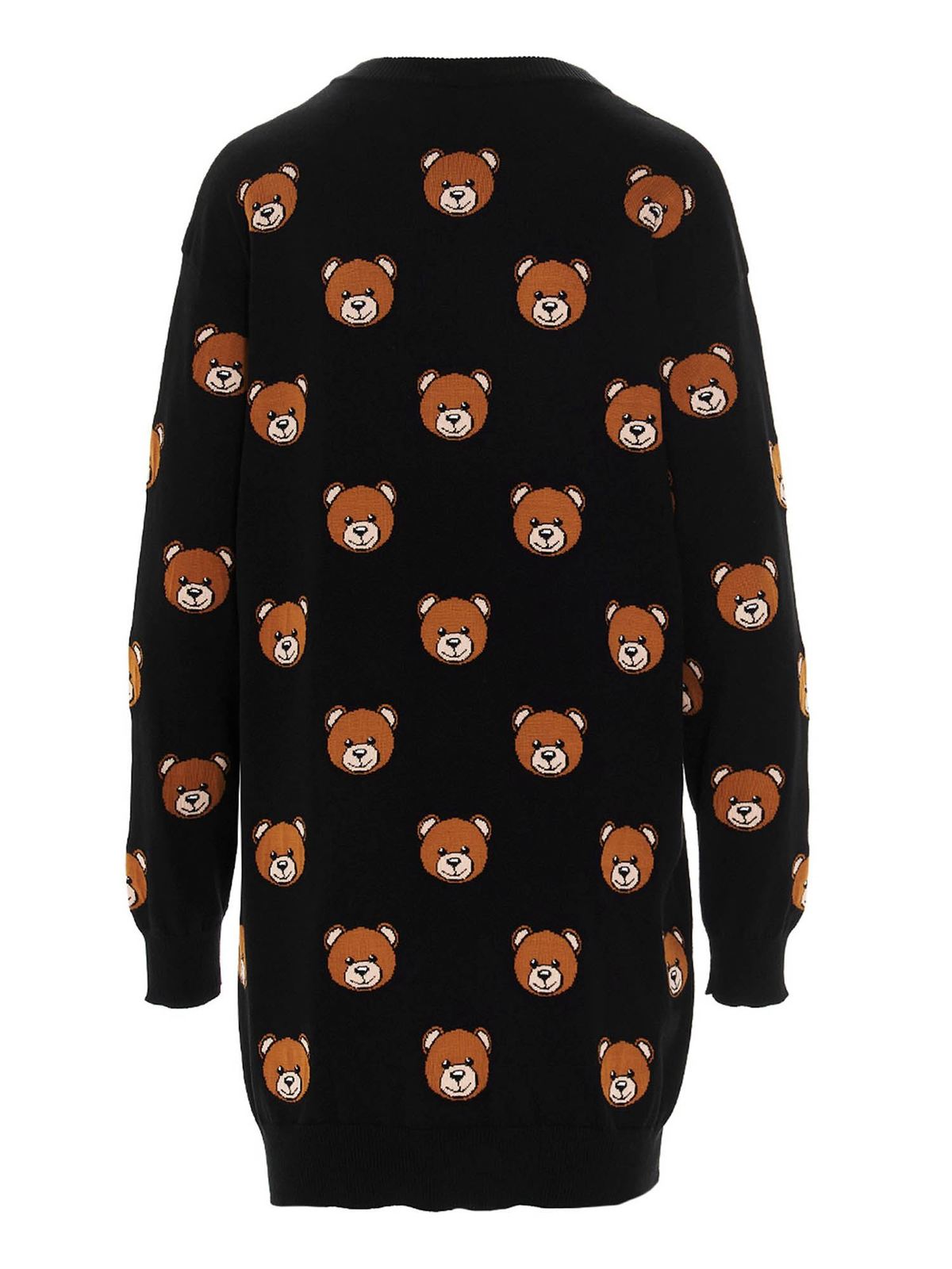 Moschino Teddy Bear short dress - Black - Women | 048605023555