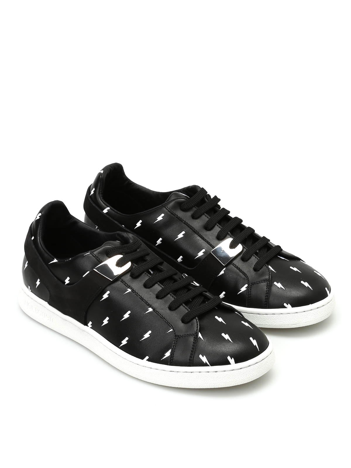 Trainers Neil Barrett - Molecular tennis sneakers - PBCT122BA9033524