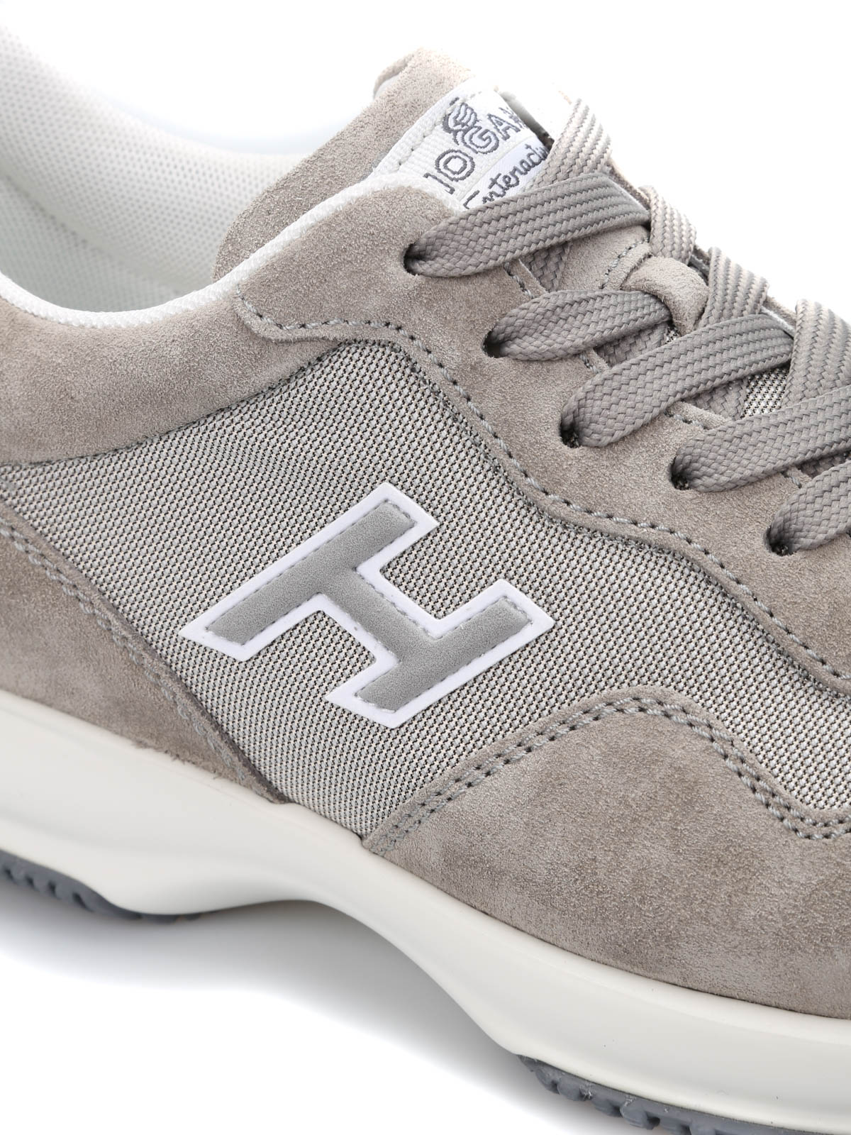 Hogan New Interactive H Flock - Grey - Men | HXM00N0U41067A300U