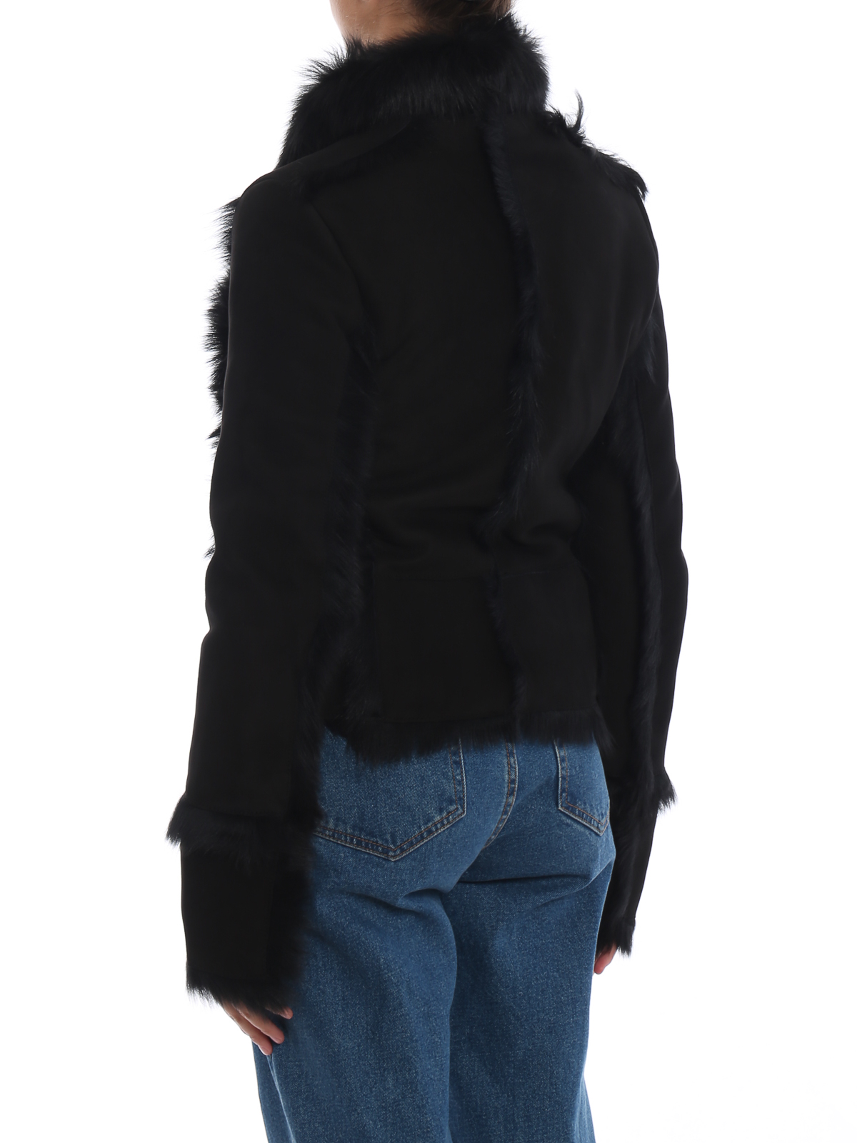 Pelz und Shearling S.W.O.R.D 6.6.44 - Pelz - Schwarz - 8211BLACK