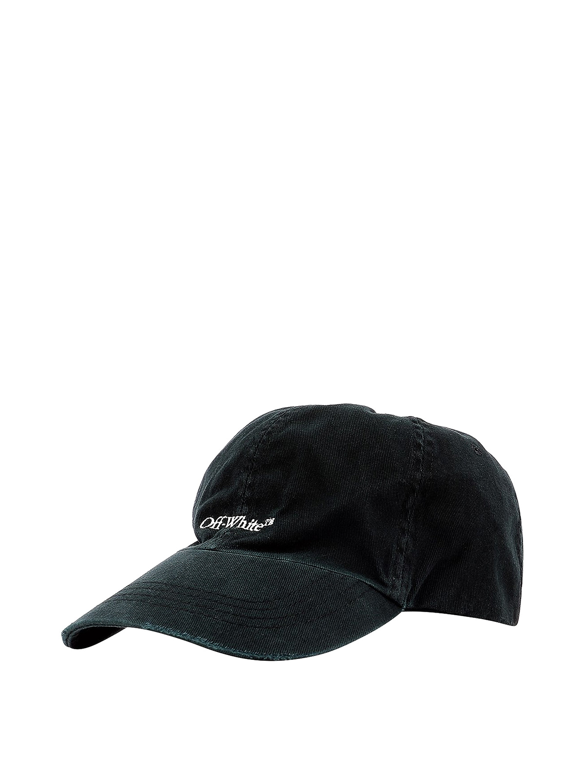 Off-White Bookish baseball cap - Black - Men Off-White Bookish baseball cap - Black - Men