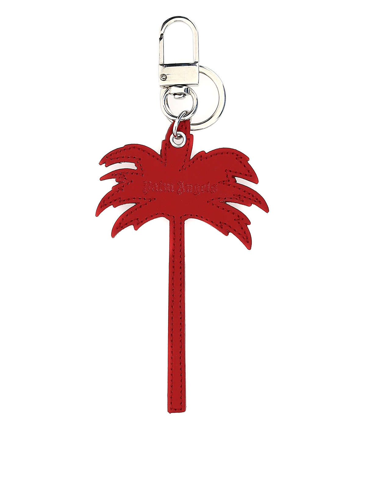 Palm Angels Palm keychains - Red - Men | PMNF007E20LEA0012525
