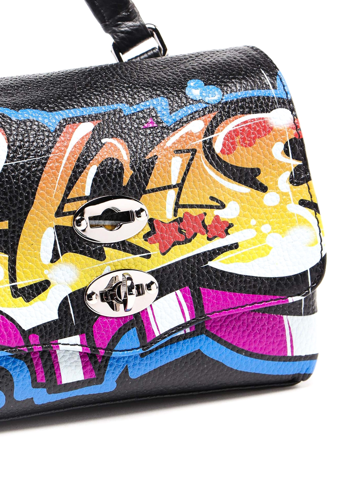 Zanellato Postina Baby Graffiti Wild Style - Black | 6262GRG3 Zanellato Postina Baby Graffiti Wild Style - Black | 6262GRG3