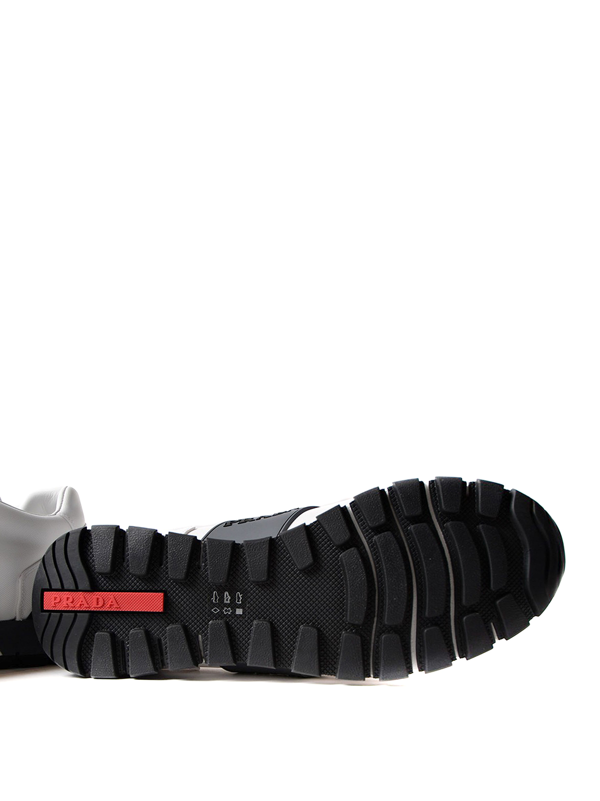 Prada Linea Rossa Rubber logo bands techno sneakers | 4E3198OQ6009