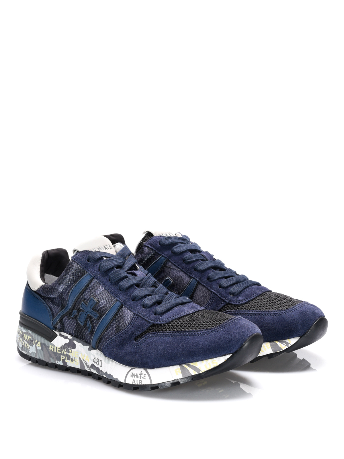 Premiata Zapatillas - Lander - Azul Oscuro - Hombre | LANDER2351