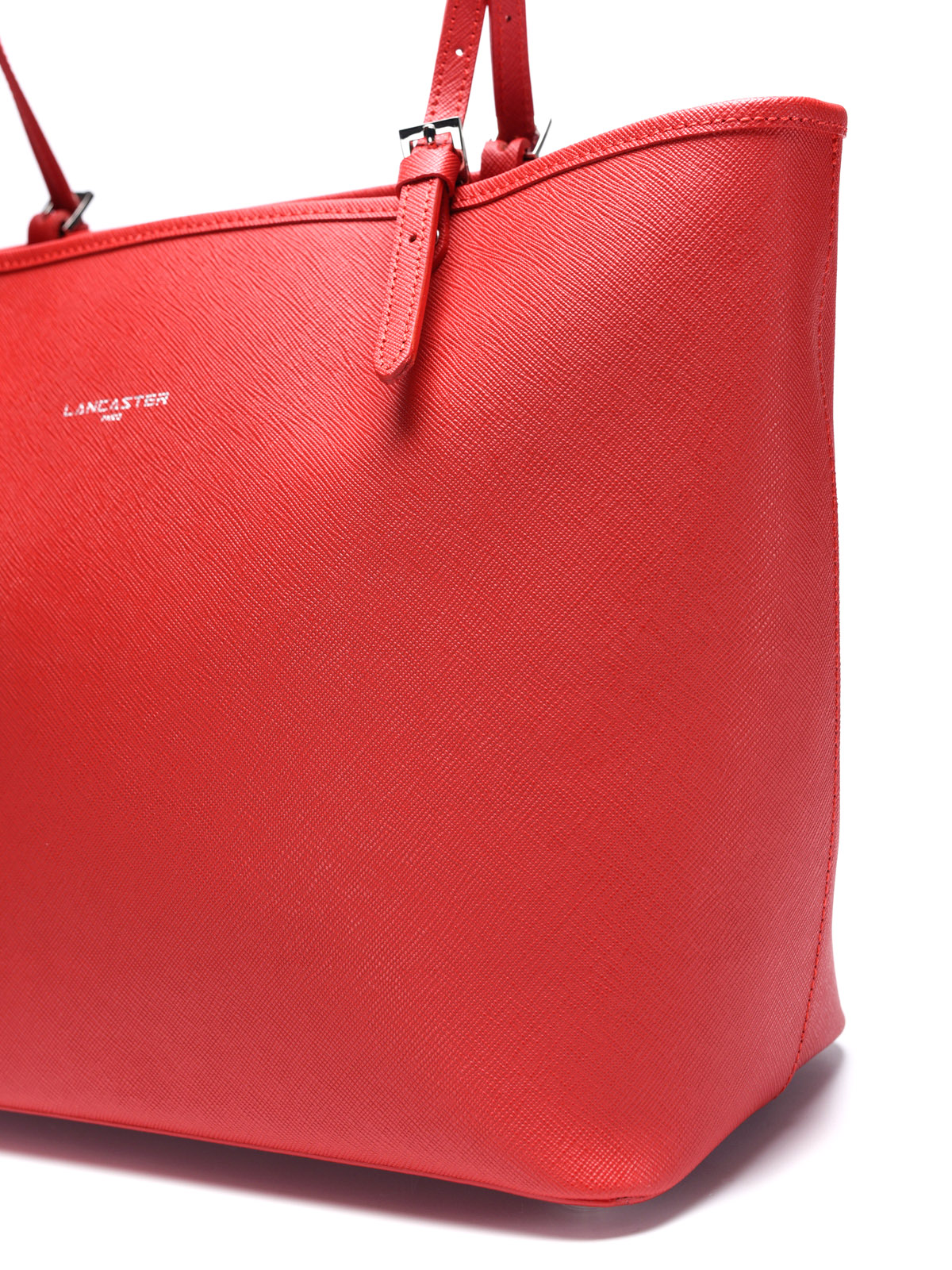 Totes bags Lancaster - Saffiano leather classic tote - 42144ROUGE