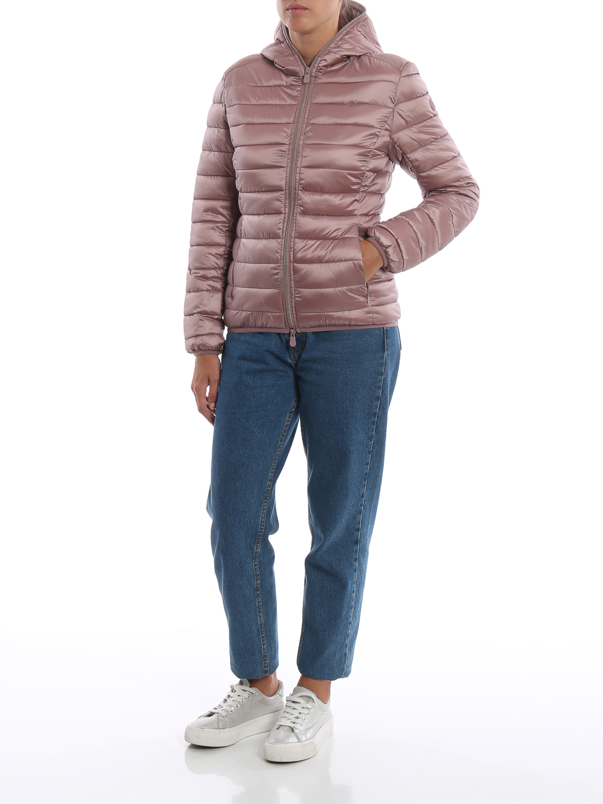 Giacche imbottite Save the Duck - Piumino leggero rosa con cappuccio ... Giacche imbottite Save the Duck - Piumino leggero rosa con cappuccio ...