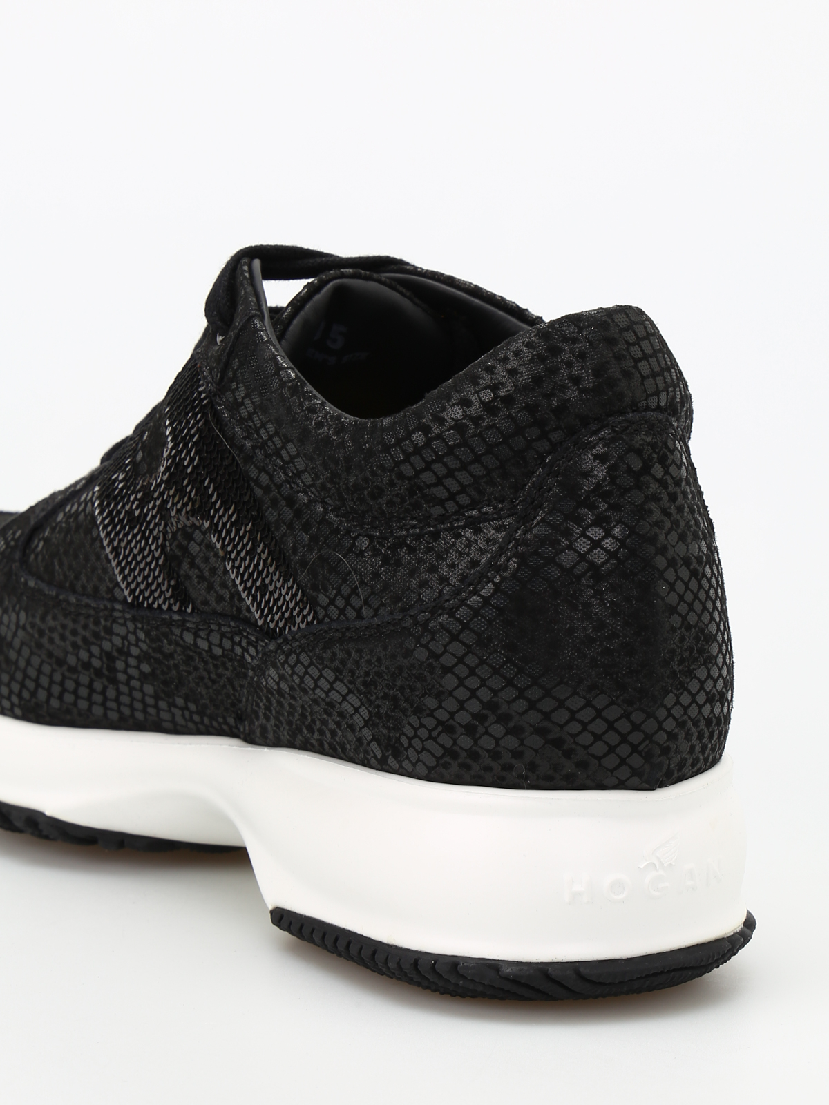 Trainers Hogan - Sequined H shiny suede Interactive - HXW00N05640GZRB999