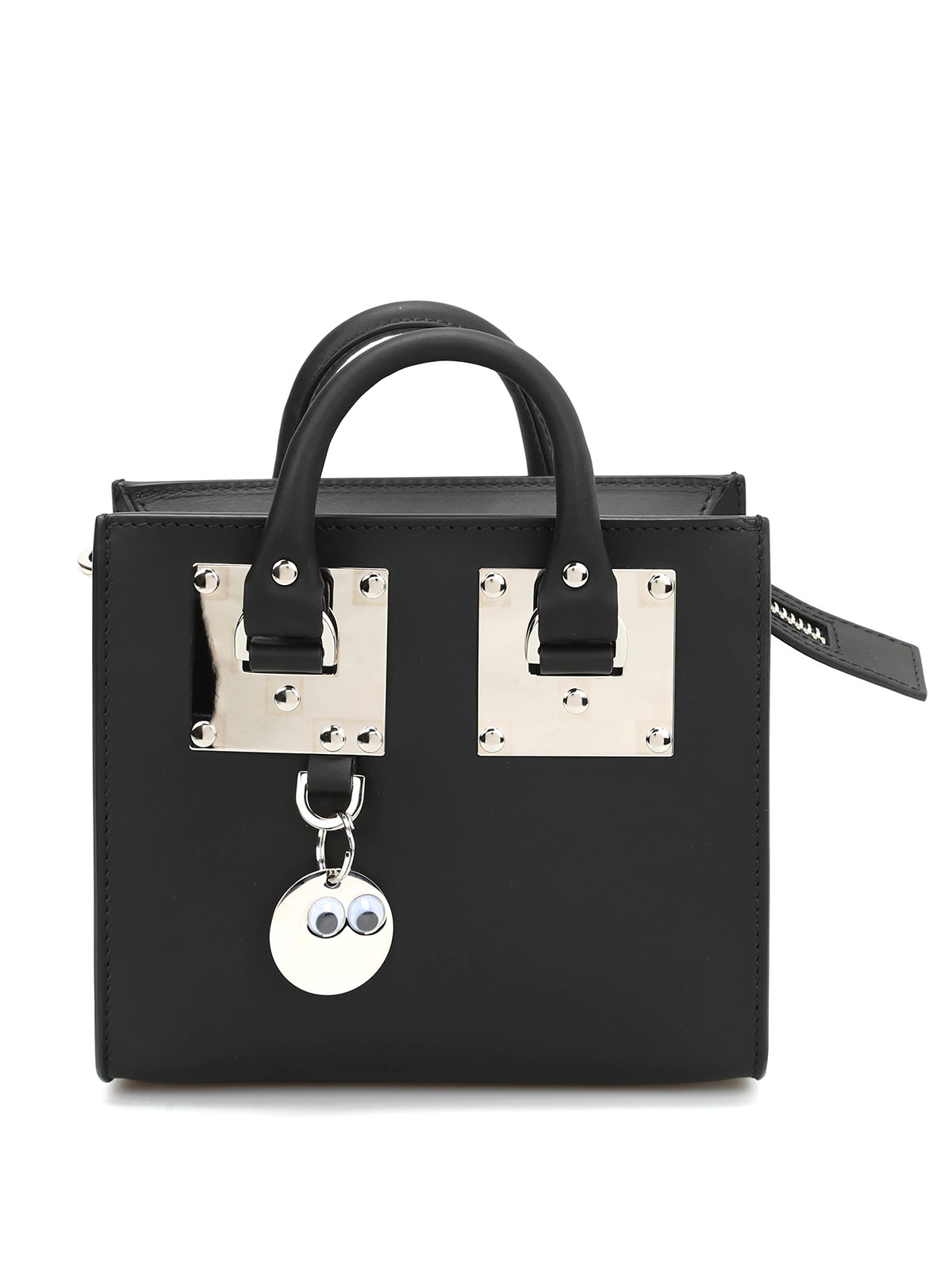 Sophie Hulme Box Albion opaque leather bag - Black | BG070LSBLACK
