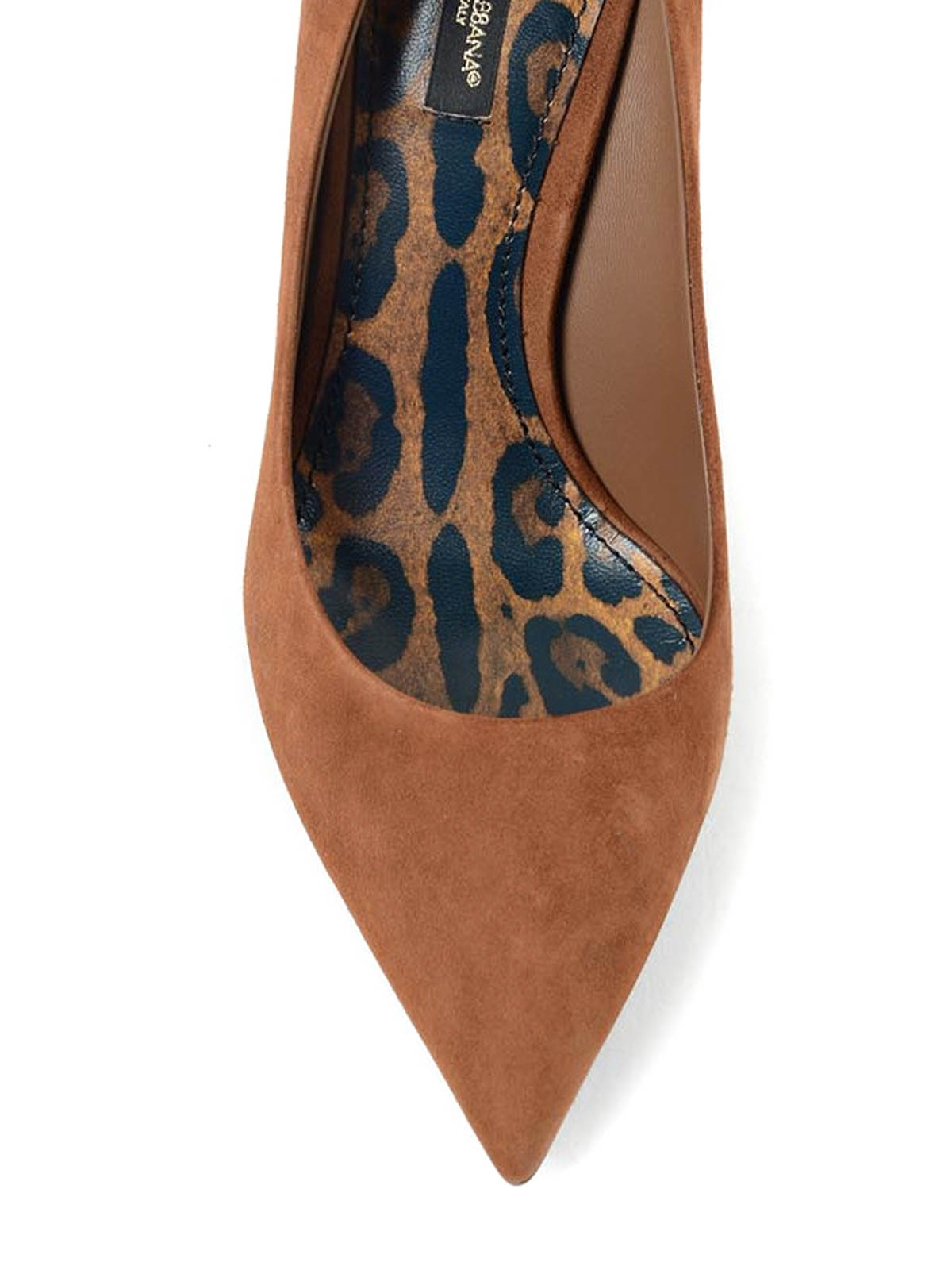 Escarpins Dolce & Gabbana - Chaussures À Talon Marron - CD0039AC78487215