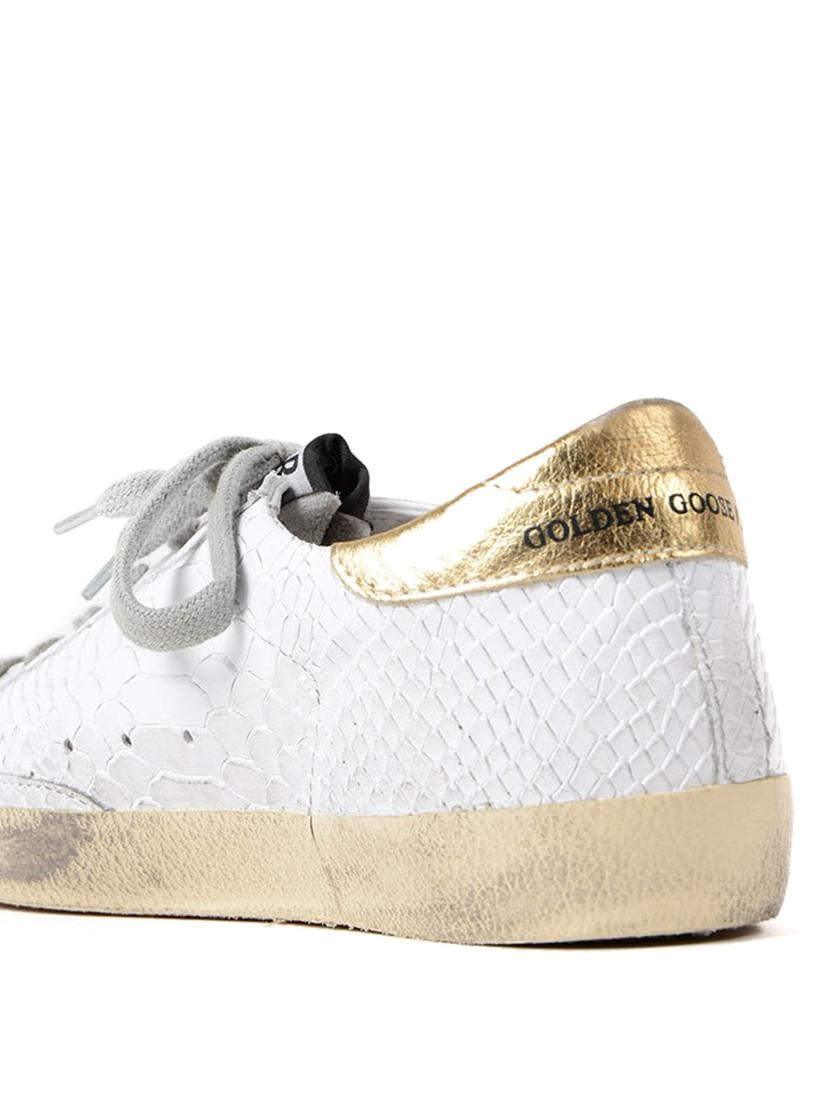 Trainers Golden Goose - Superstar snake print sneakers - G32WS590D88