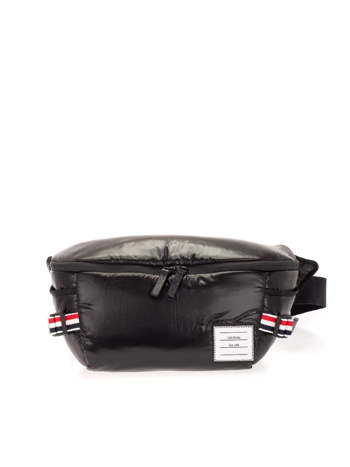 Thom Browne Logo label waist bag in black - Black | MAG282A06553001