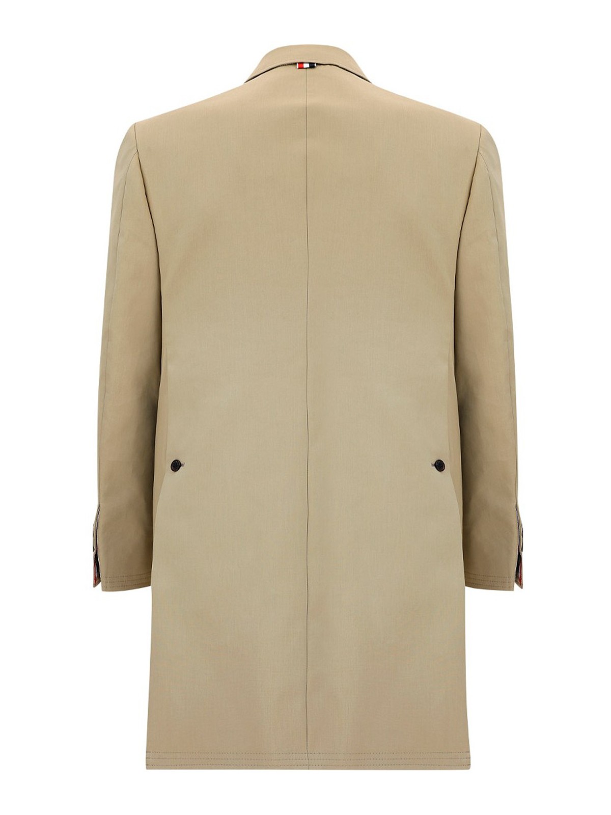 Short coats Thom Browne - Cotton coat - MOC005A00249250