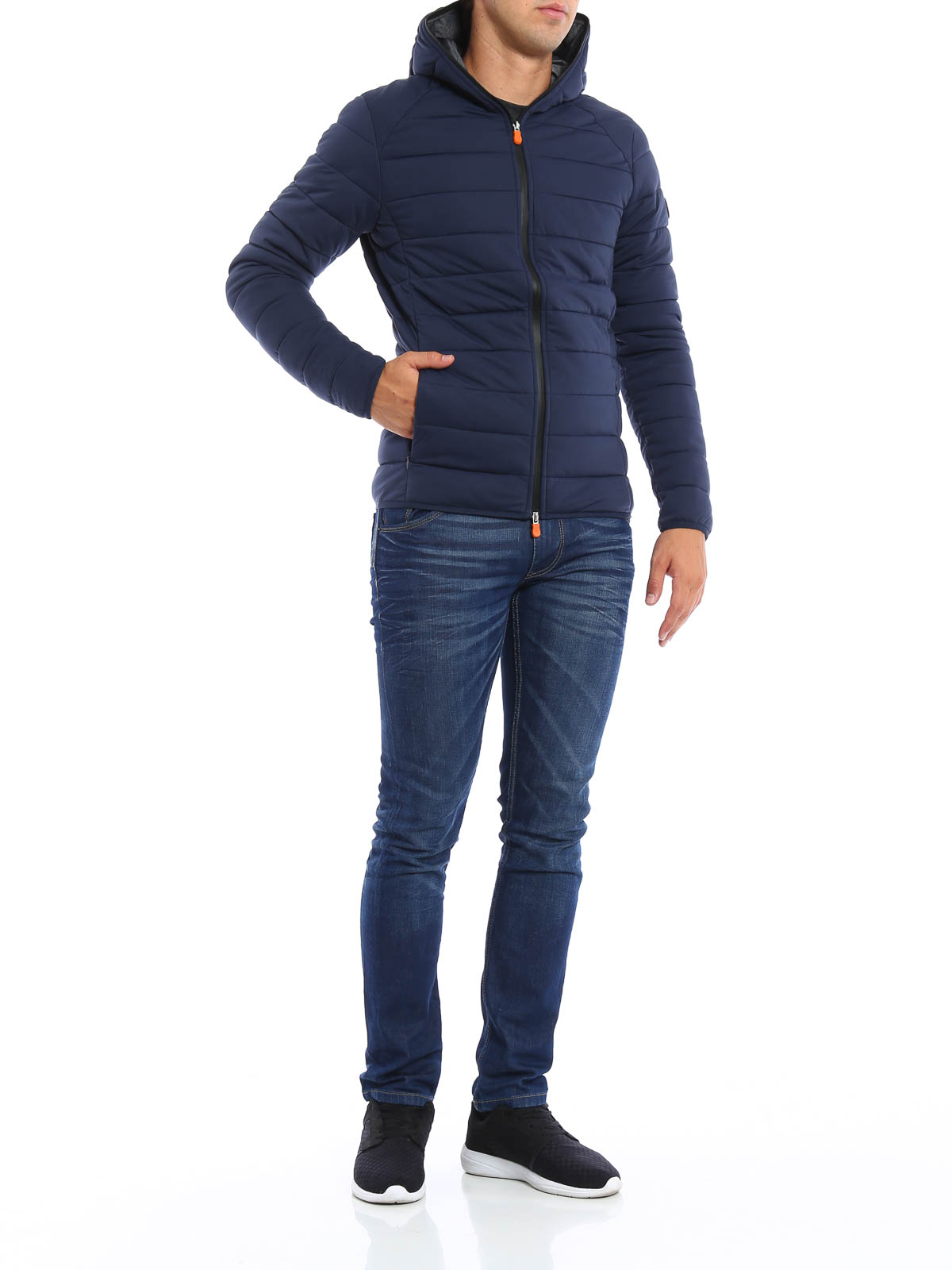 Padded jackets Save the Duck - Ultralight padded hooded jacket ...