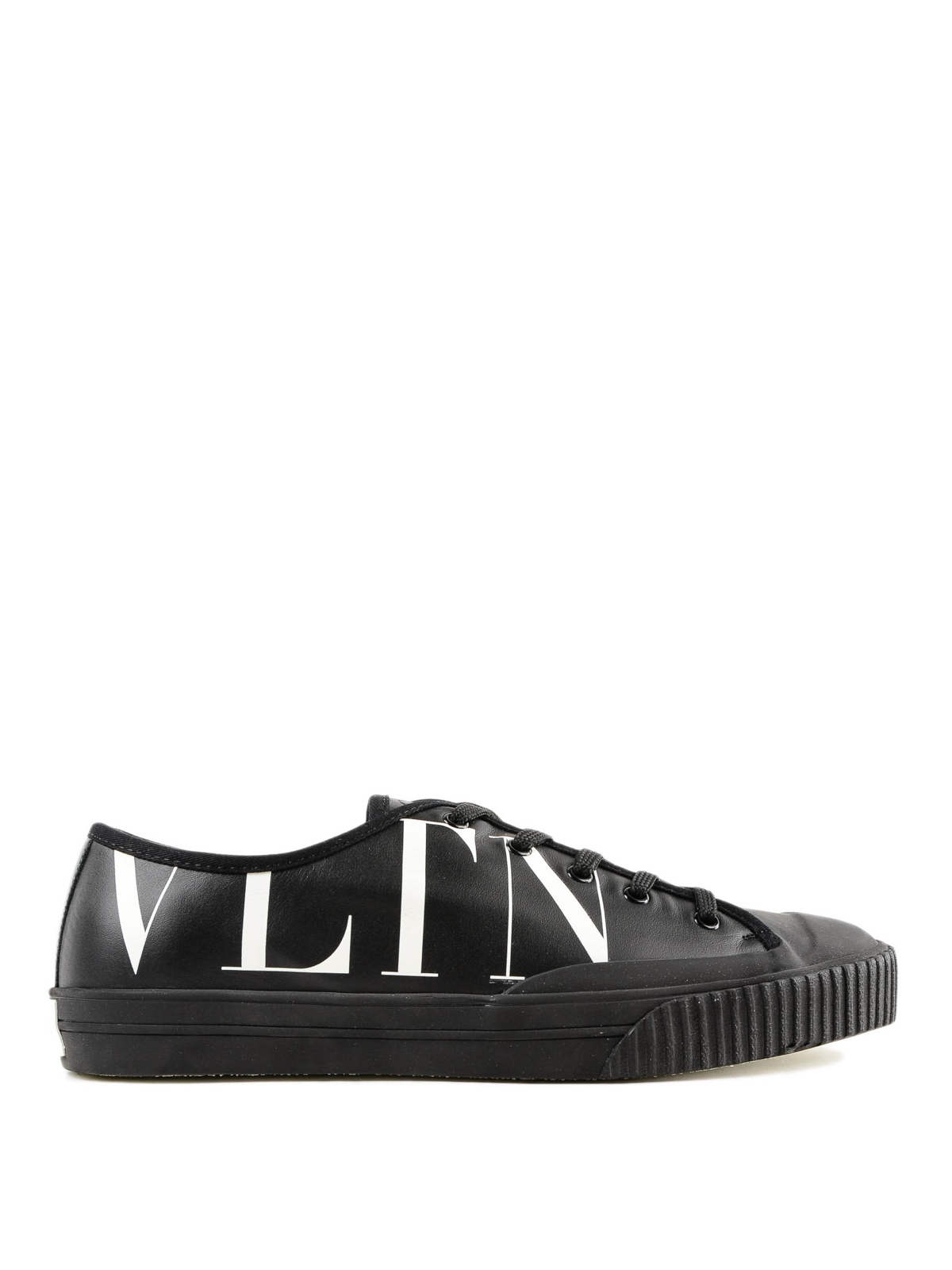 Trainers Valentino Garavani - VLTN black leather sneakers - QY2S0B03XMC0NI