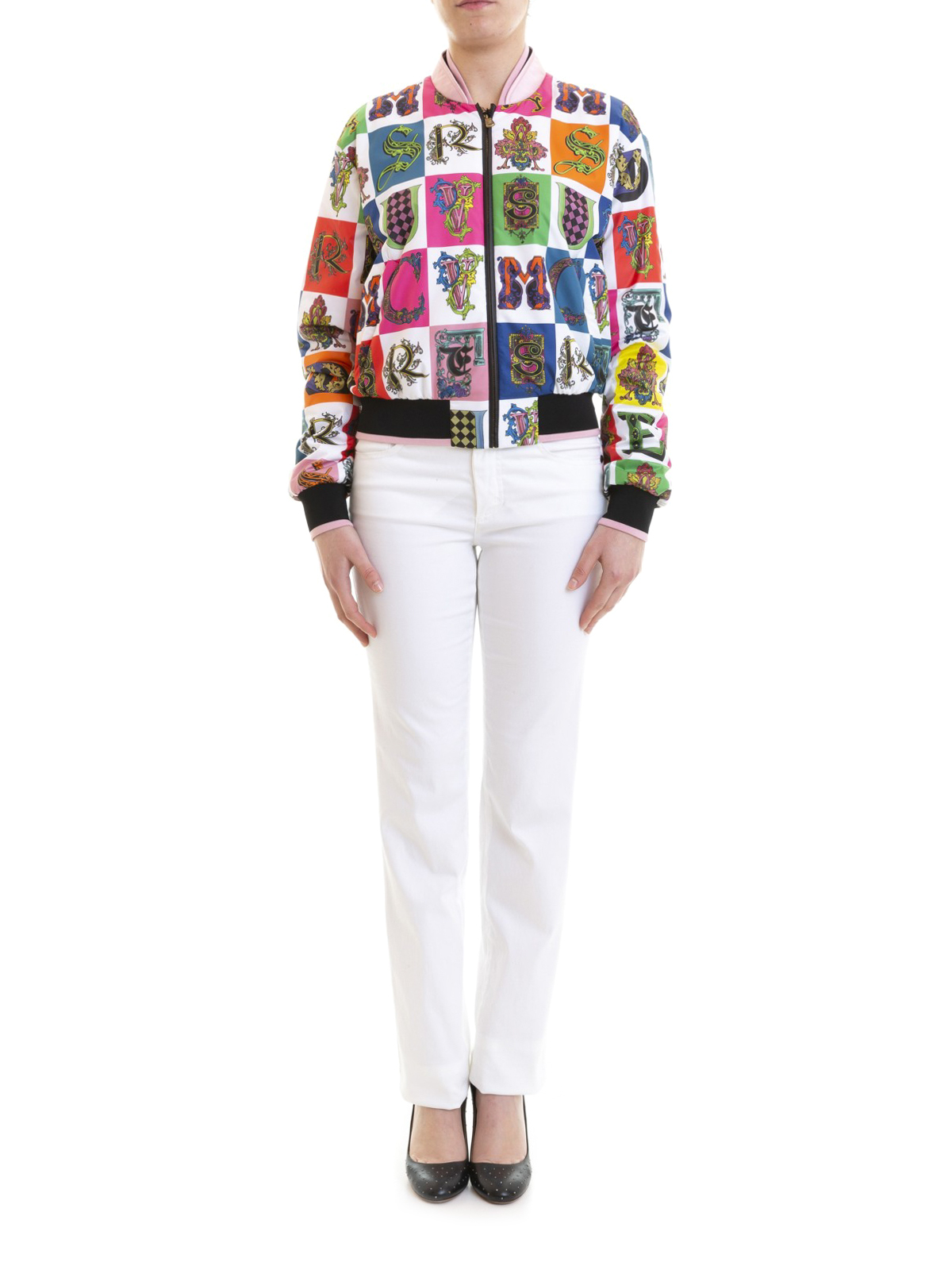 Versace Bomberjacke - Bunt - Bunt - Damen | A82090A228888A7001