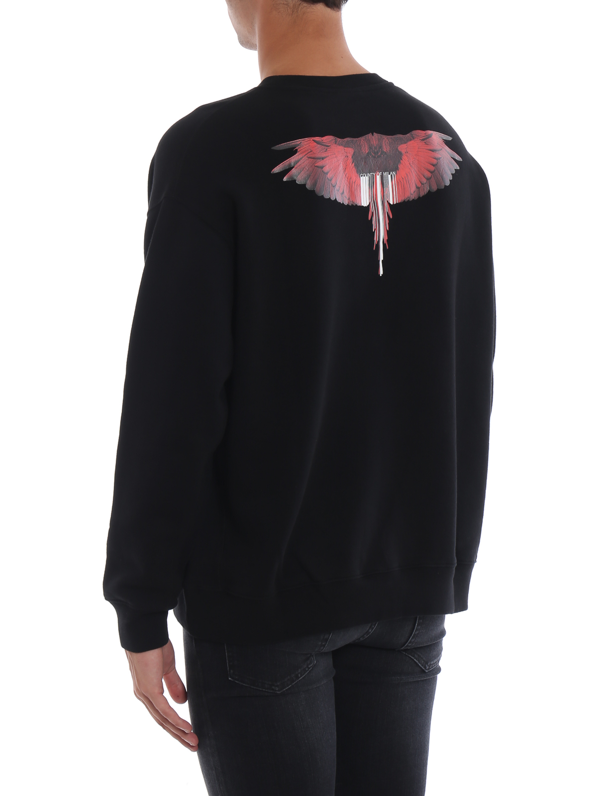 Sweatshirts & Sweaters Marcelo Burlon County Of Milan - Wings Barcode ...
