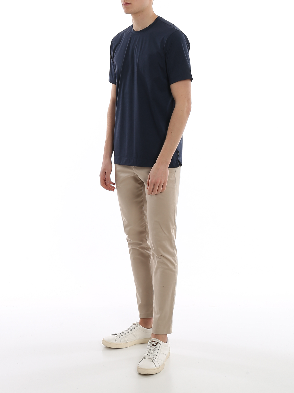 Z Zegna Tech jersey T-shirt - Blue - Men | VU332ZZ673B99402
